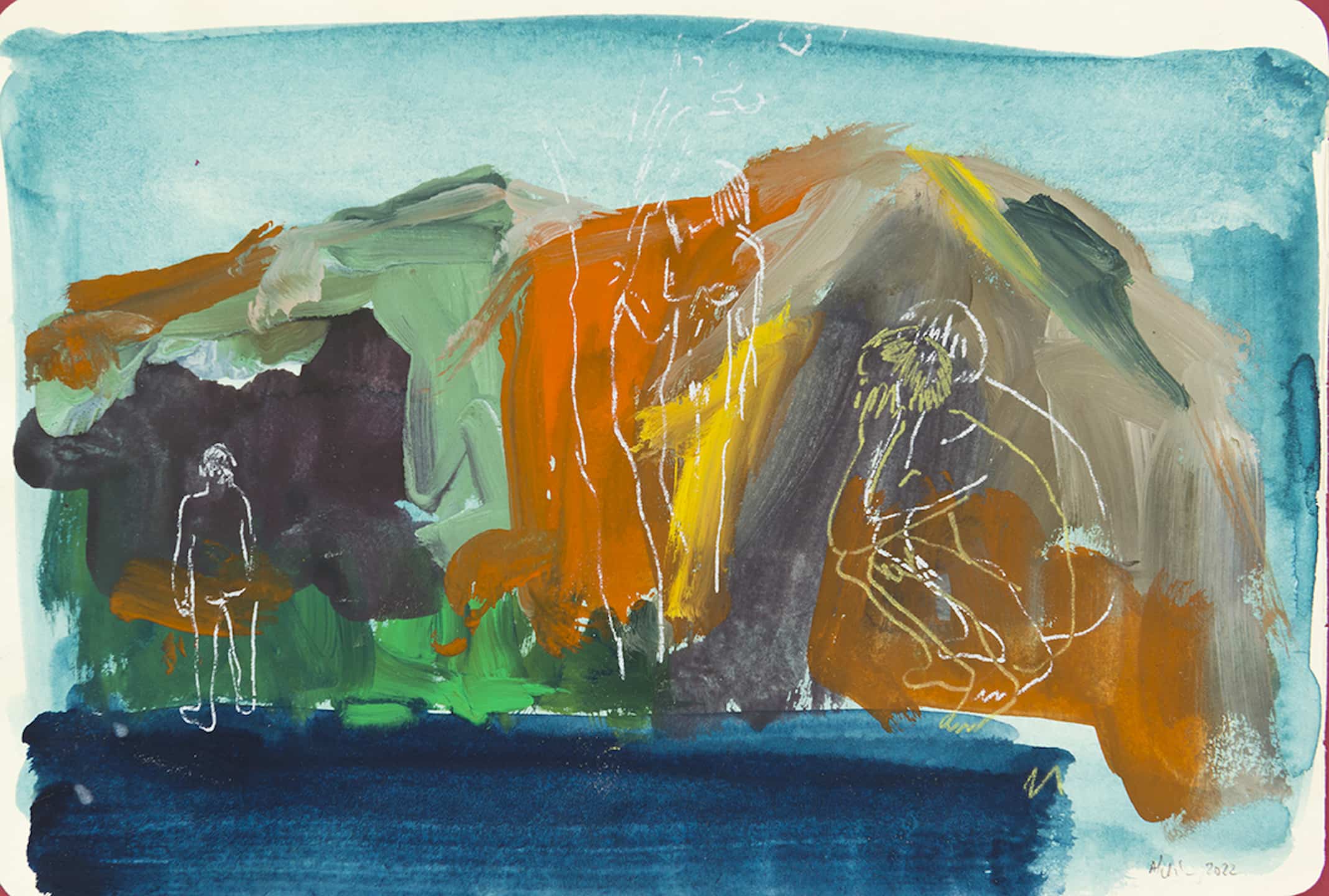 Paysage et figure - Enna Chaton